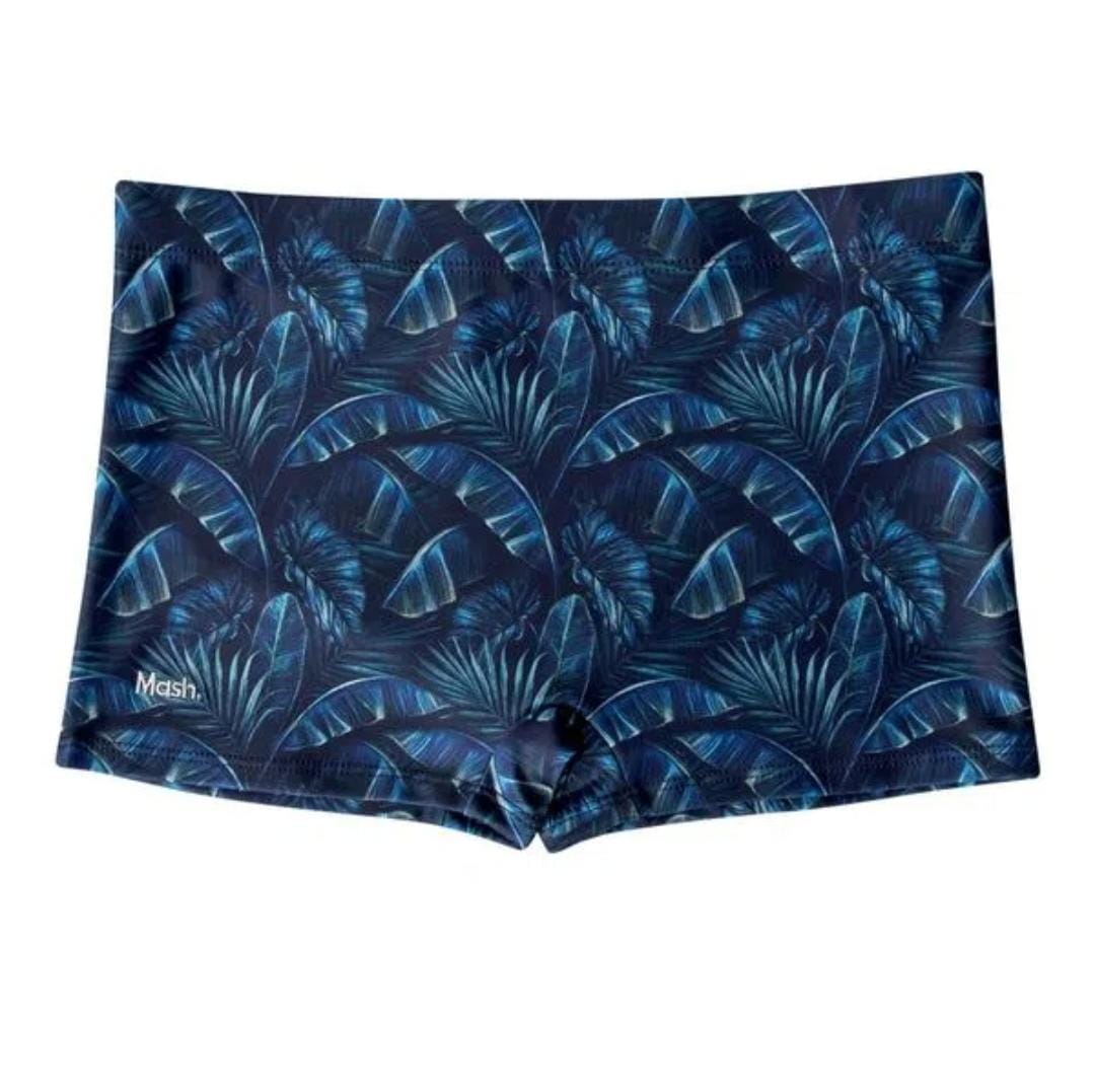 SUNGA BOXER ESTAMPADA MIX DE FOLHAS